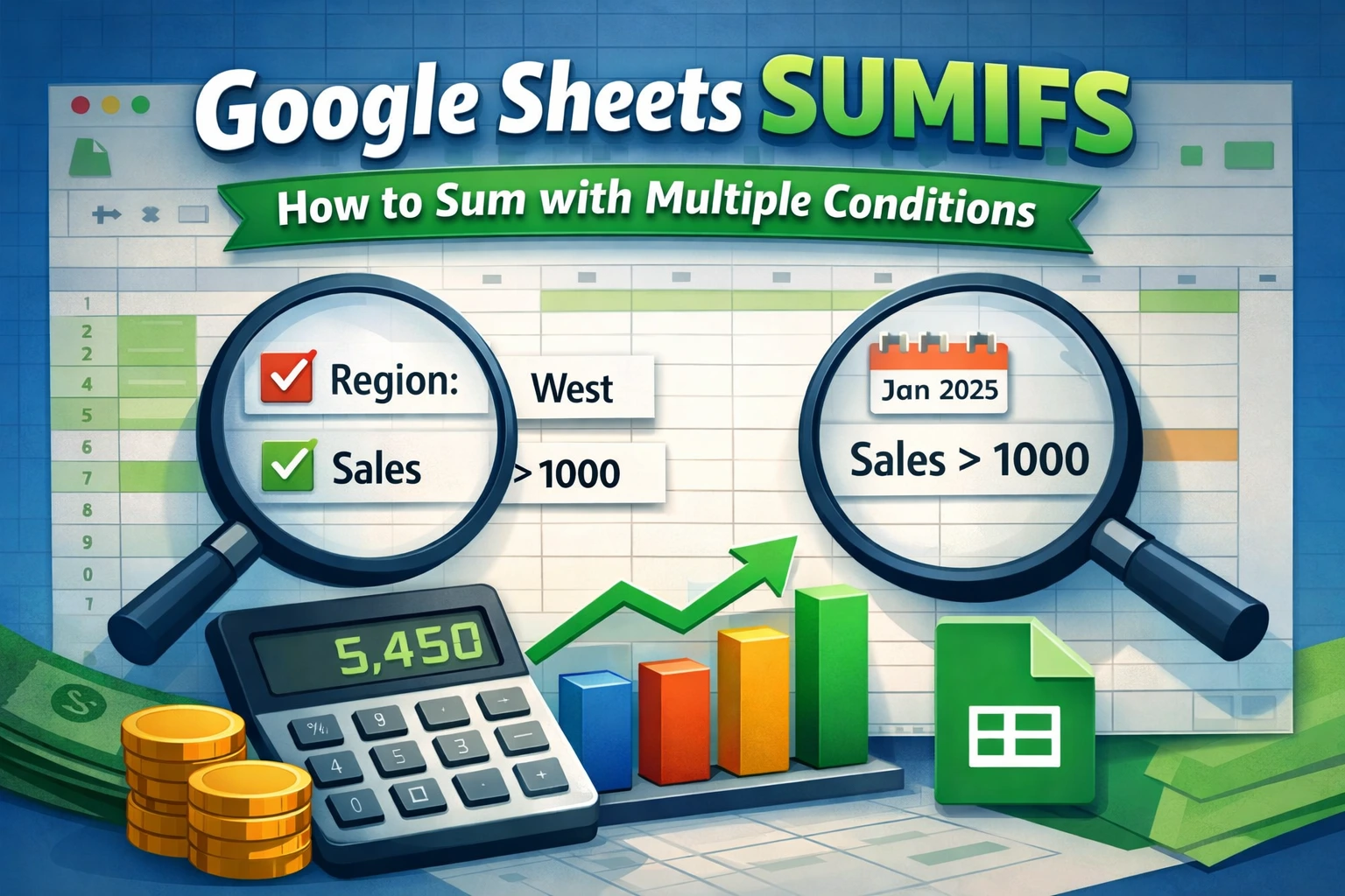 Google Sheets SUMIFS: How to Add Values Based on Multiple Conditions