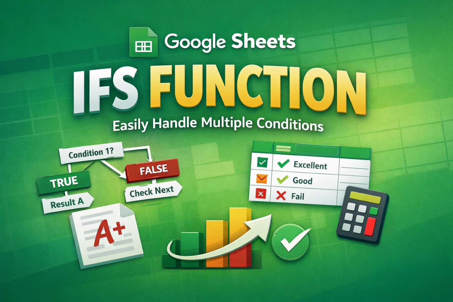 How to Use the IFS Function in Google Sheets
